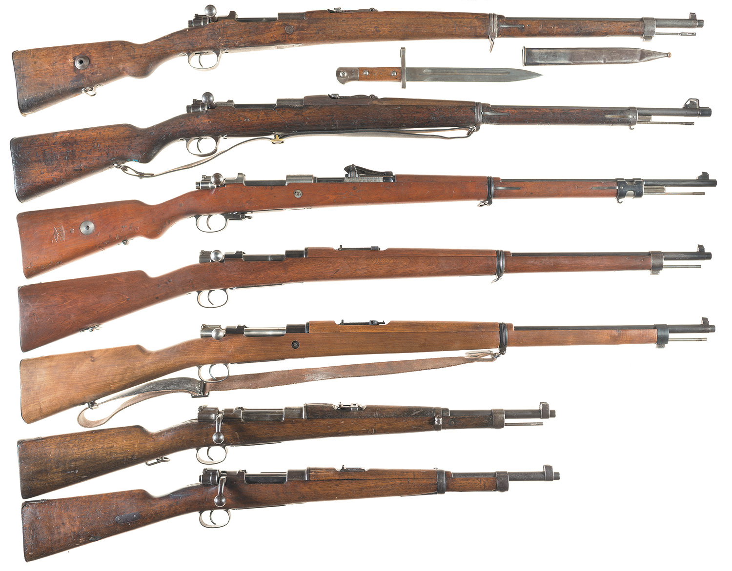 Seven Bolt Action Long Guns | Rock Island Auction