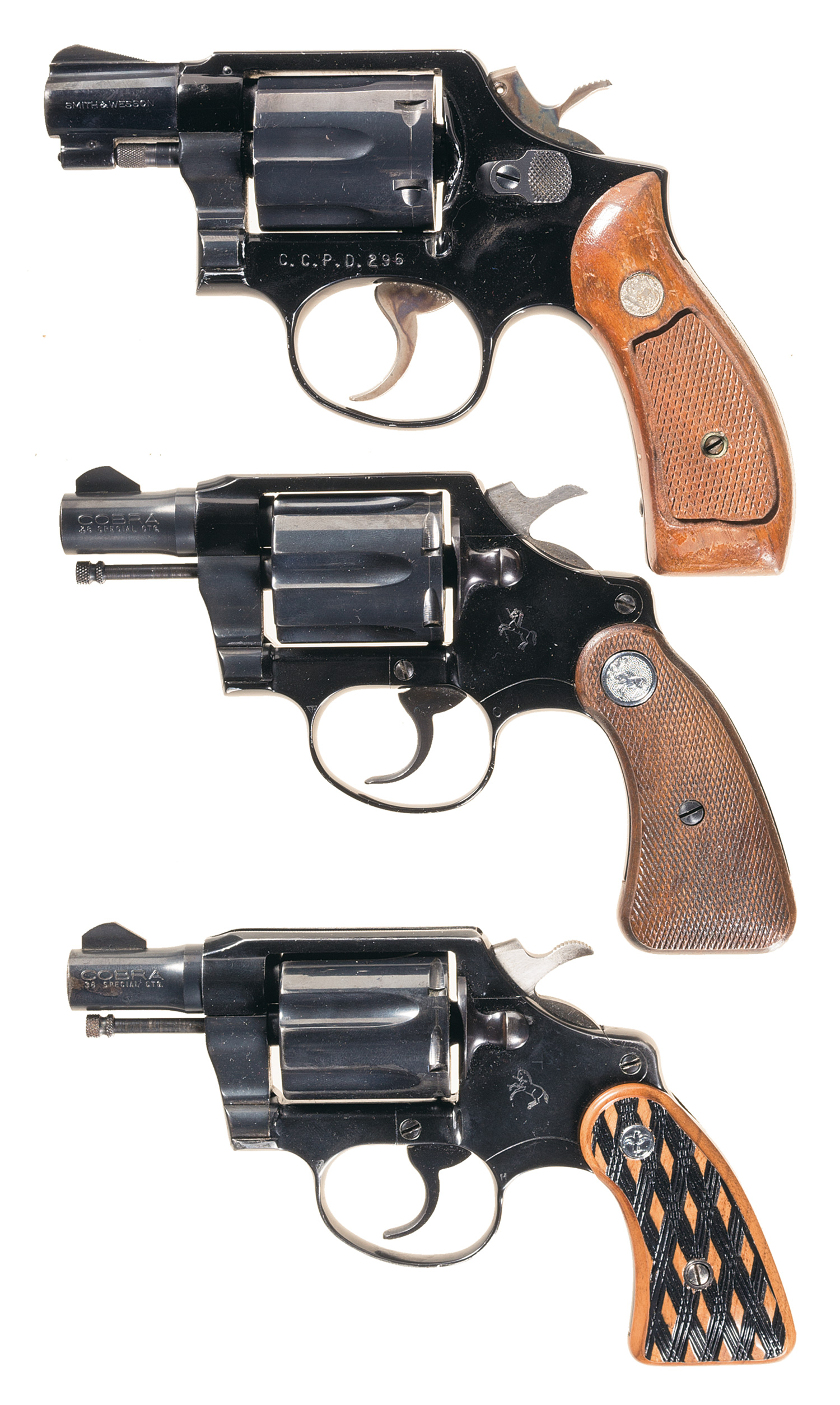 Three DA Revolvers | Rock Island Auction