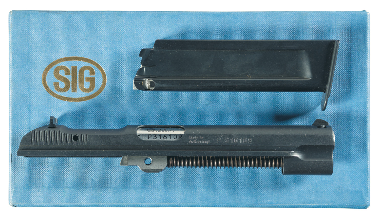 Sig P210 6 22LR Conversion Kit with Box | Rock Island Auction