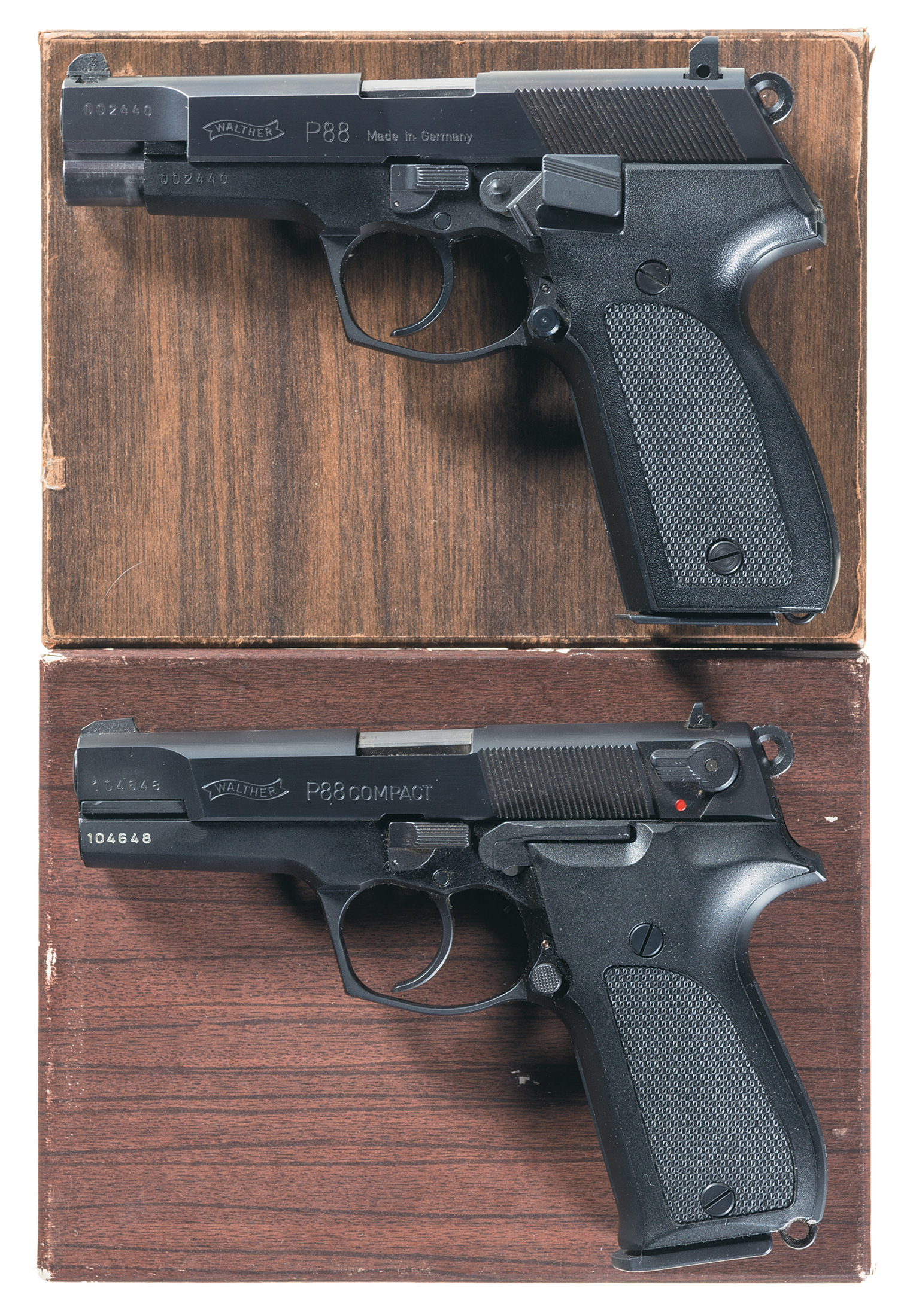 Two Walther P88 Semi-Automatic Pistols w/ Boxes | Rock Island Auction