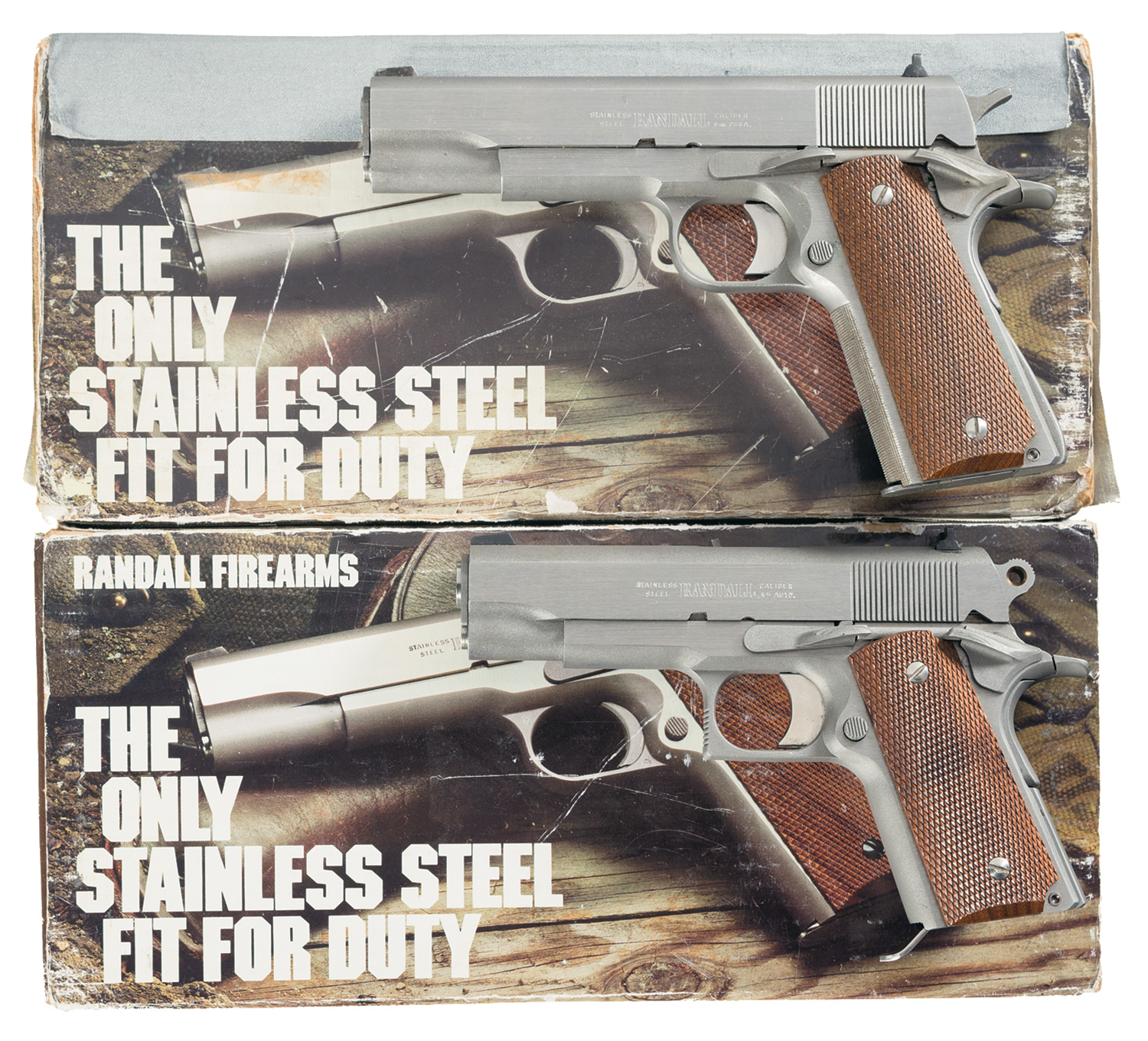 Two Randall Firearms Co. Semi-Automatic Pistols w/ Boxes | Rock Island ...