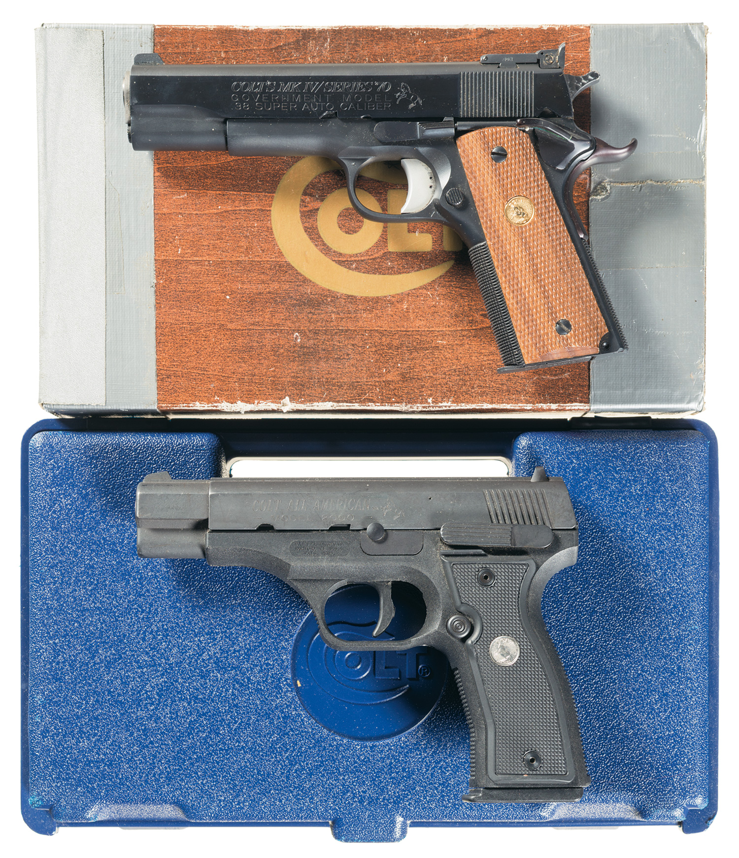 Two Colt Semi-Automatic Pistols | Rock Island Auction
