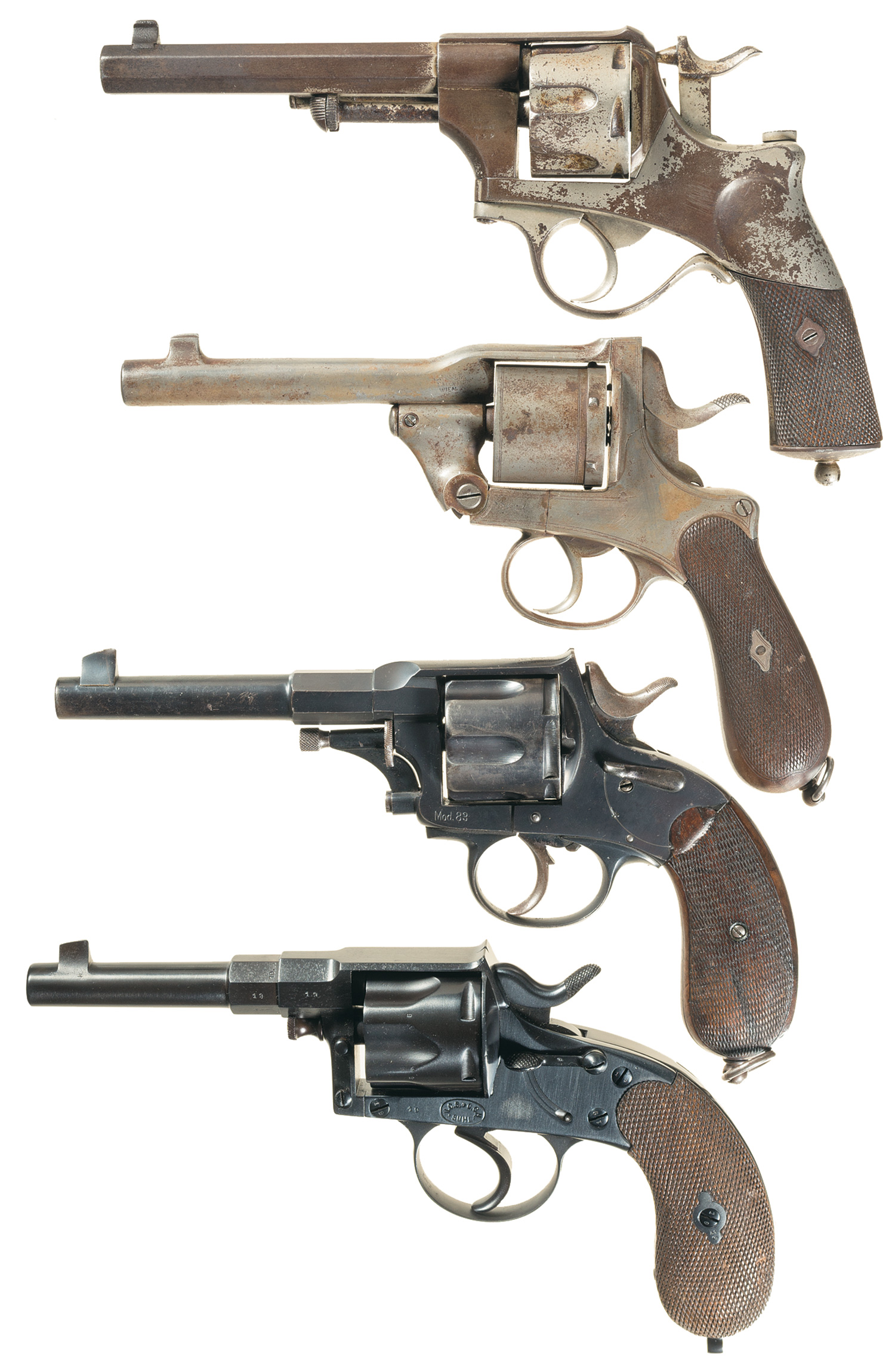 Four DA European Revolvers | Rock Island Auction