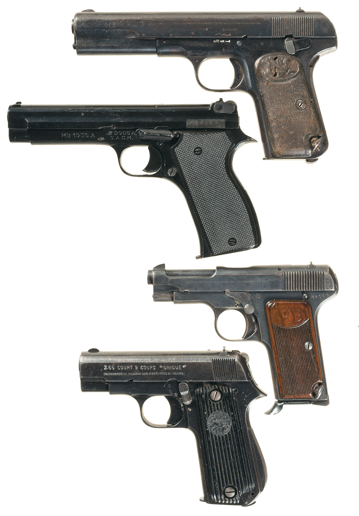 Four European Semi-Automatic Pistols | Rock Island Auction