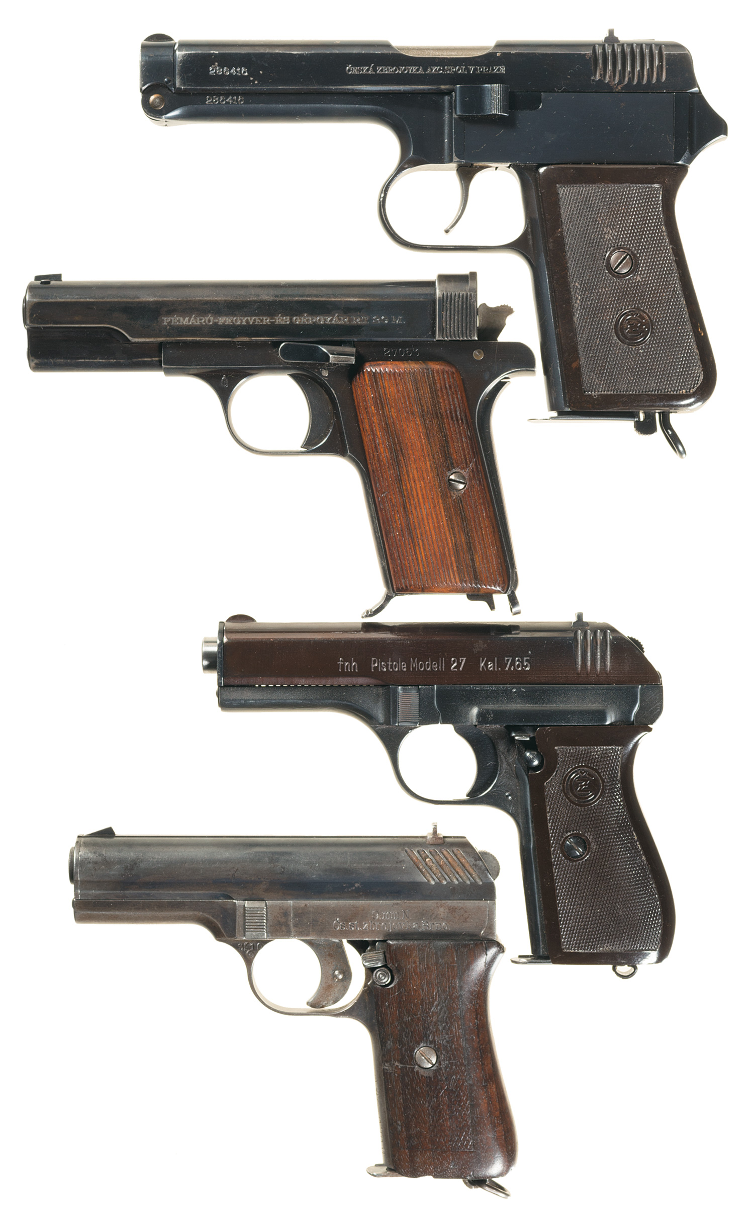 Four European Semi-Automatic Pistols | Rock Island Auction