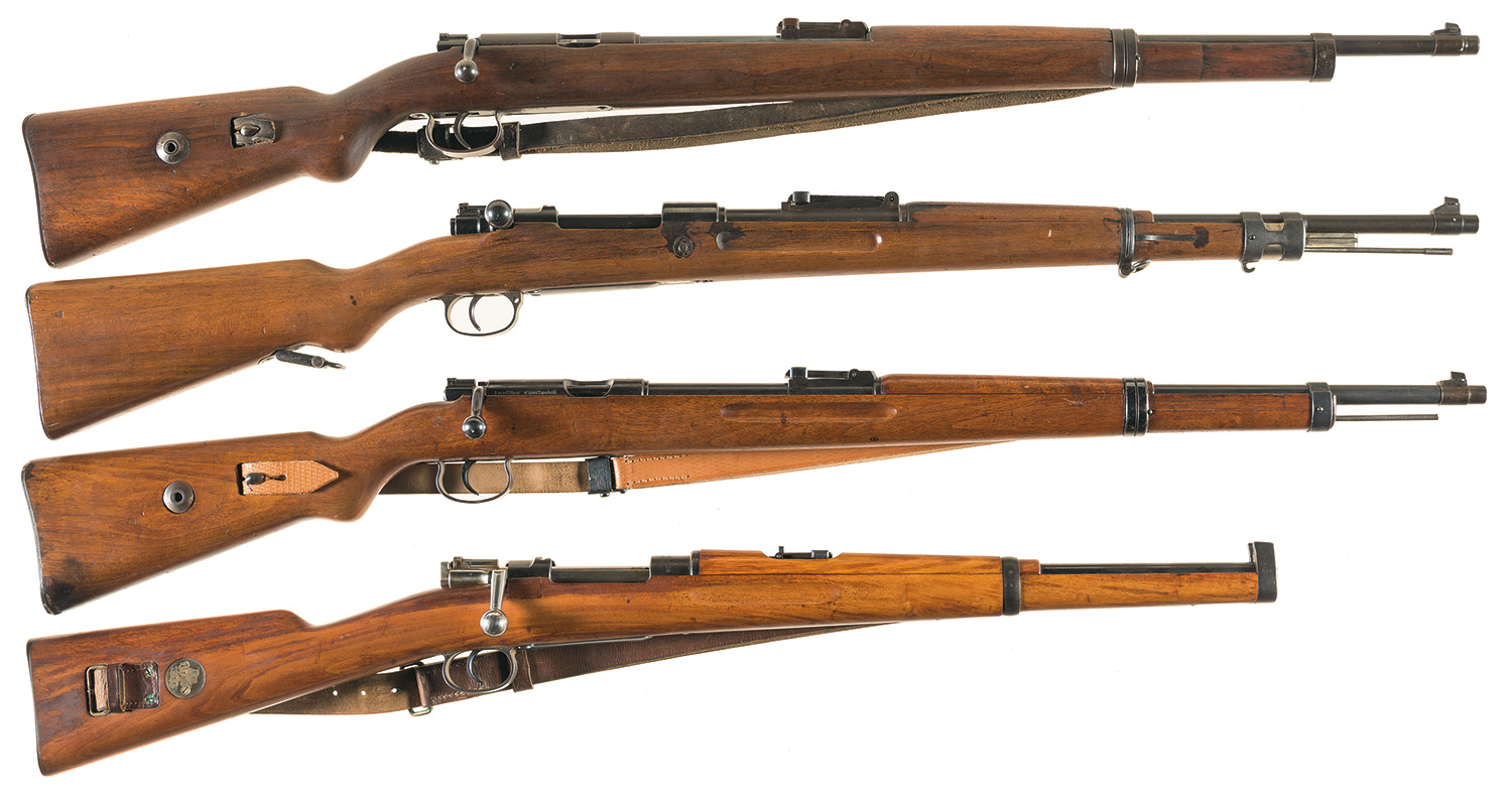 Four European Bolt Action Military Long Guns | Rock Island Auction