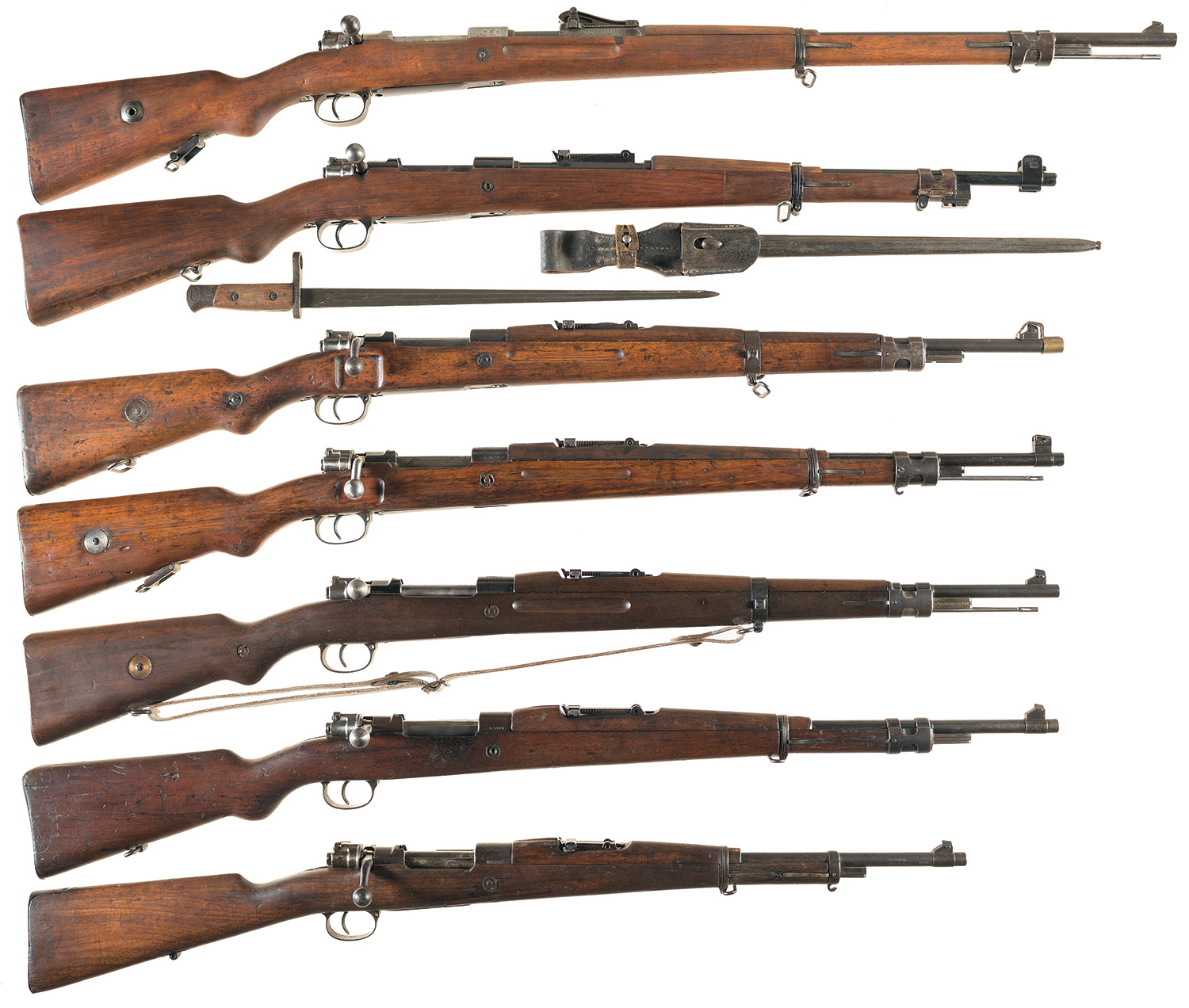 Seven Bolt Action Military Long Guns | Rock Island Auction