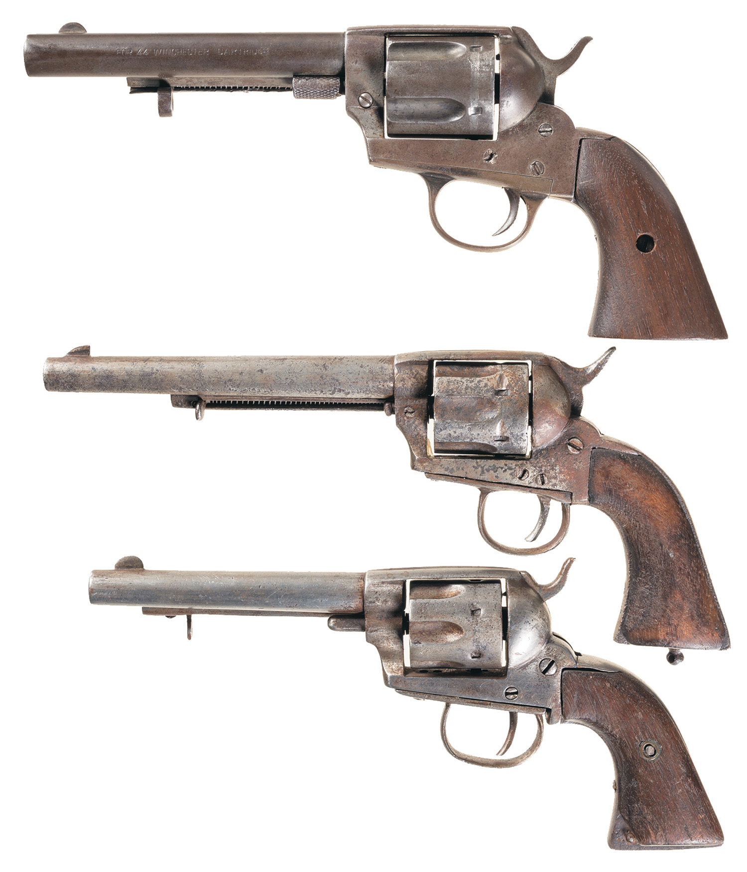Three Single Action Revolvers | Rock Island Auction