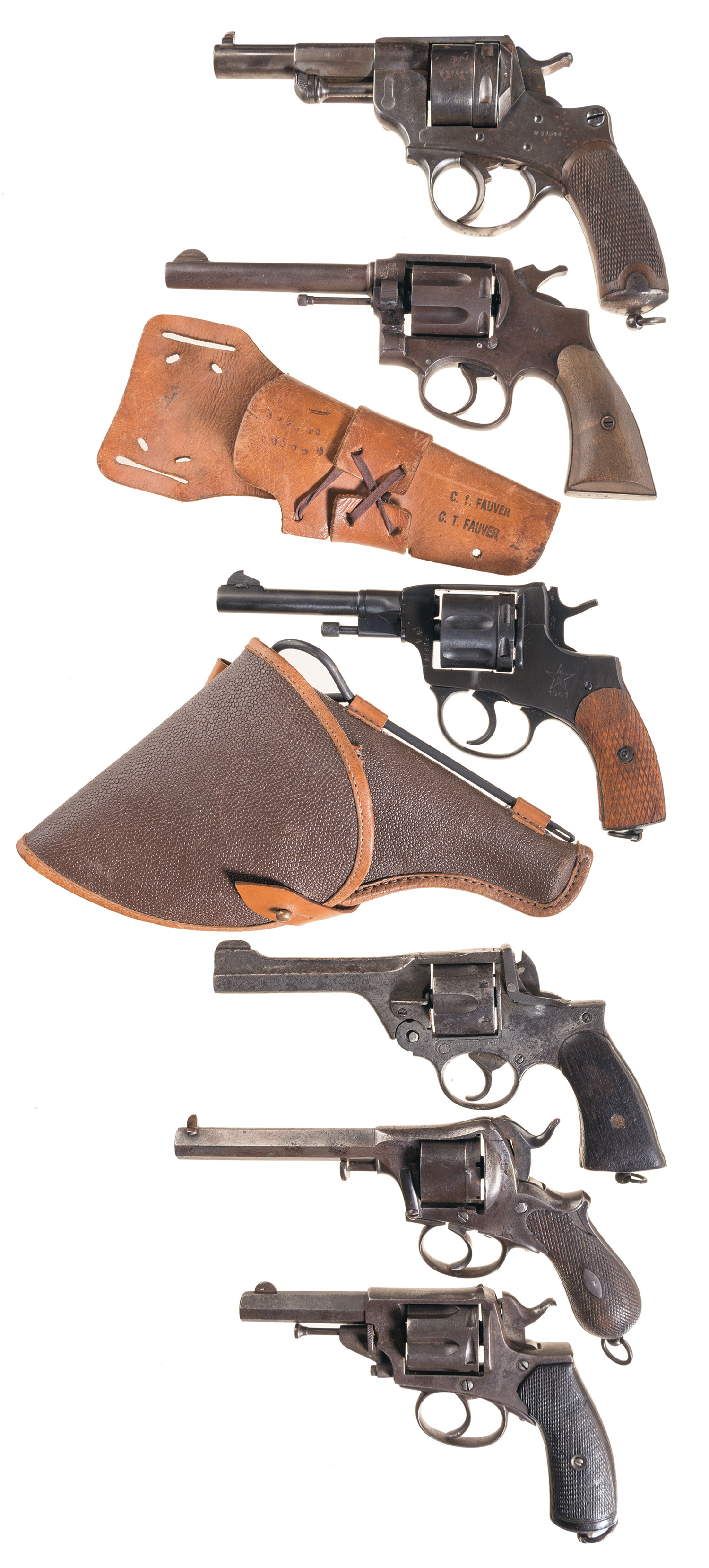 Six European DA Revolvers | Rock Island Auction