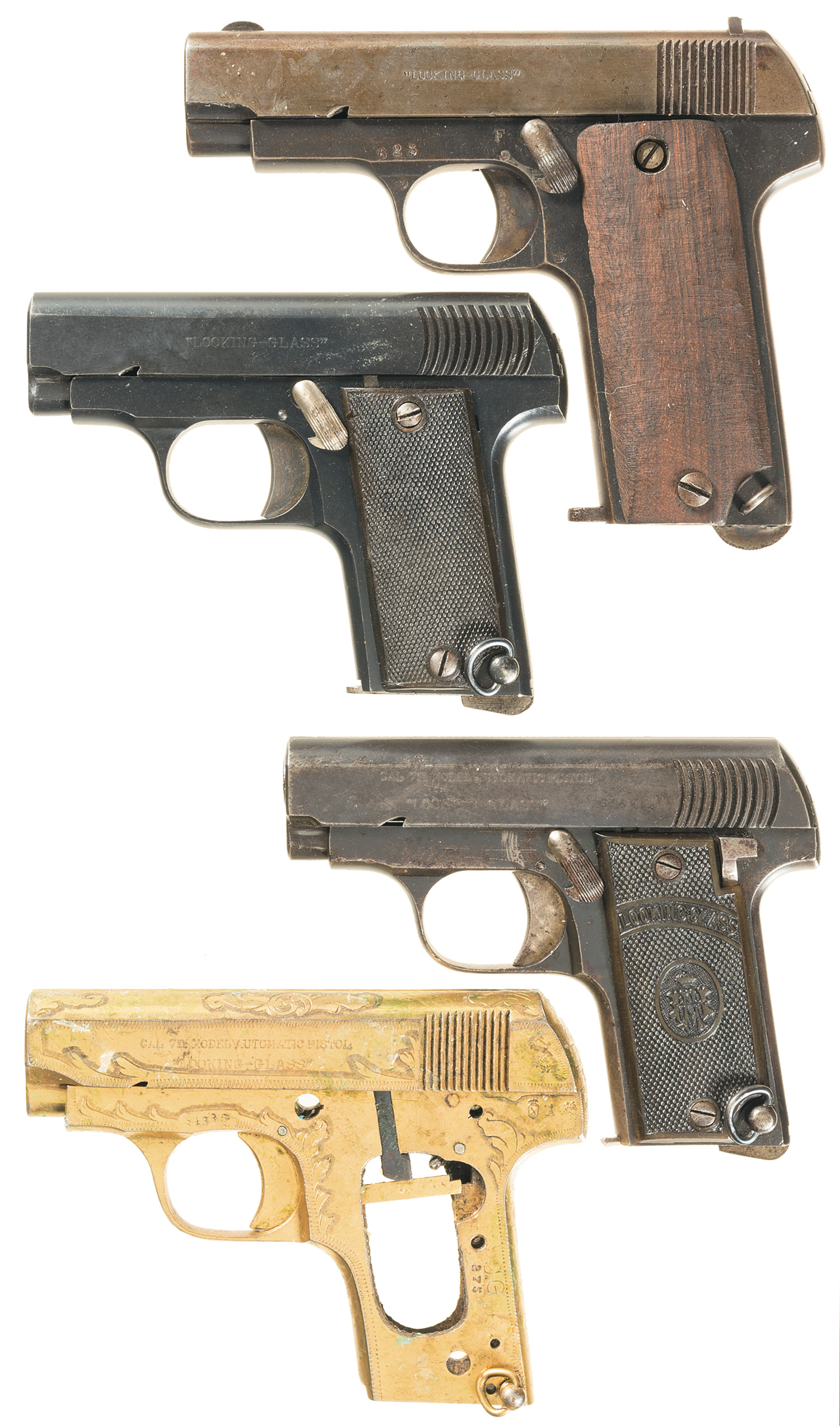 Four Spanish Semi-Automatic Pistols | Rock Island Auction