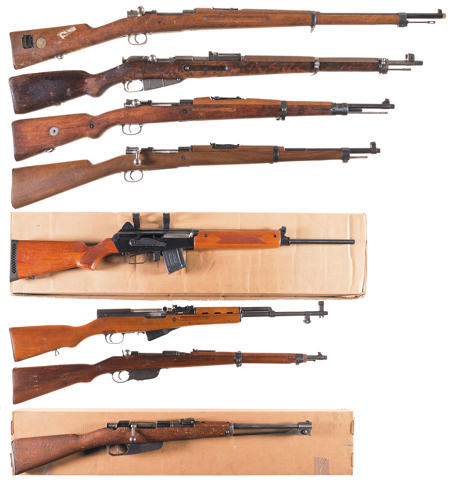 Eight Long Guns | Rock Island Auction