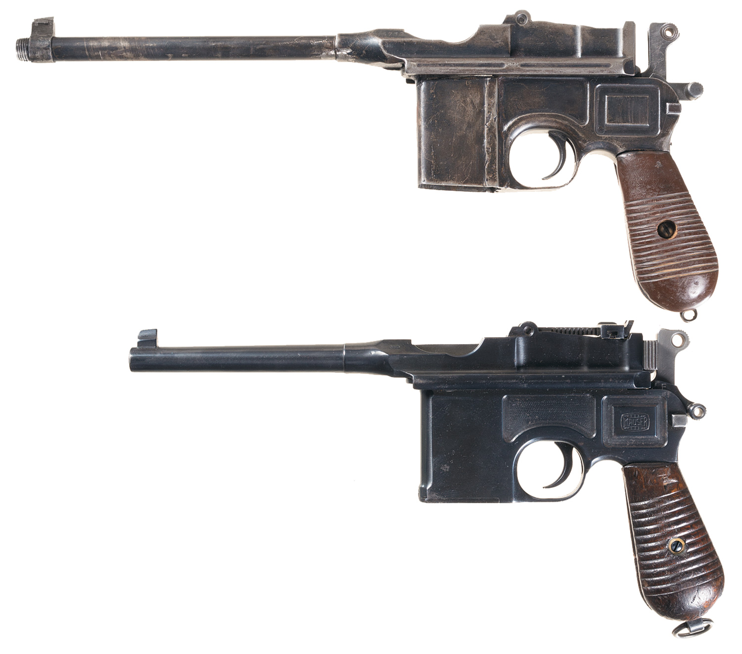 Two Semi-Automatic Mauser Pistols | Rock Island Auction