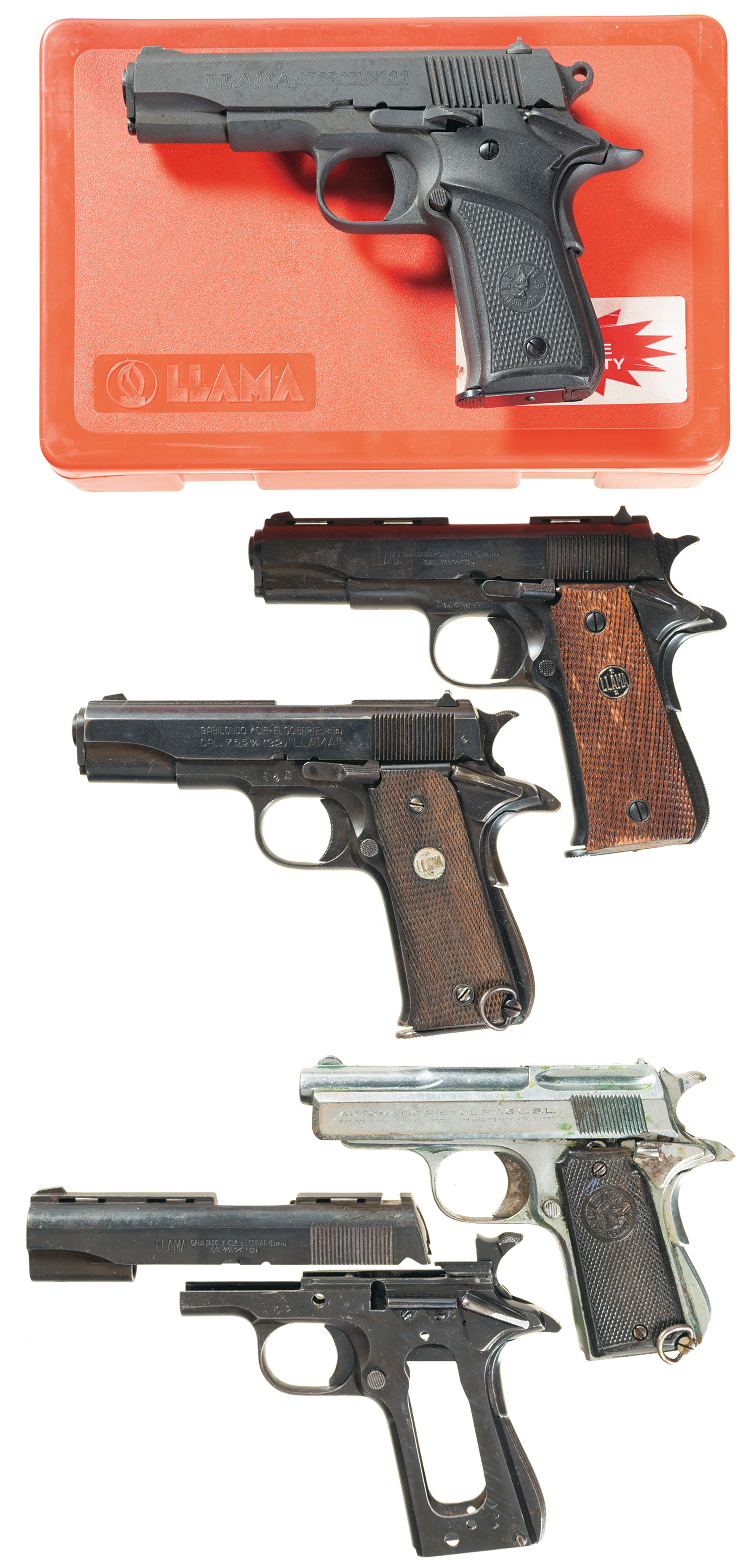 Five Spanish Semi Automatic Pistols Rock Island Auction five-spanish-semi-automatic-pistols-rock-island-auction