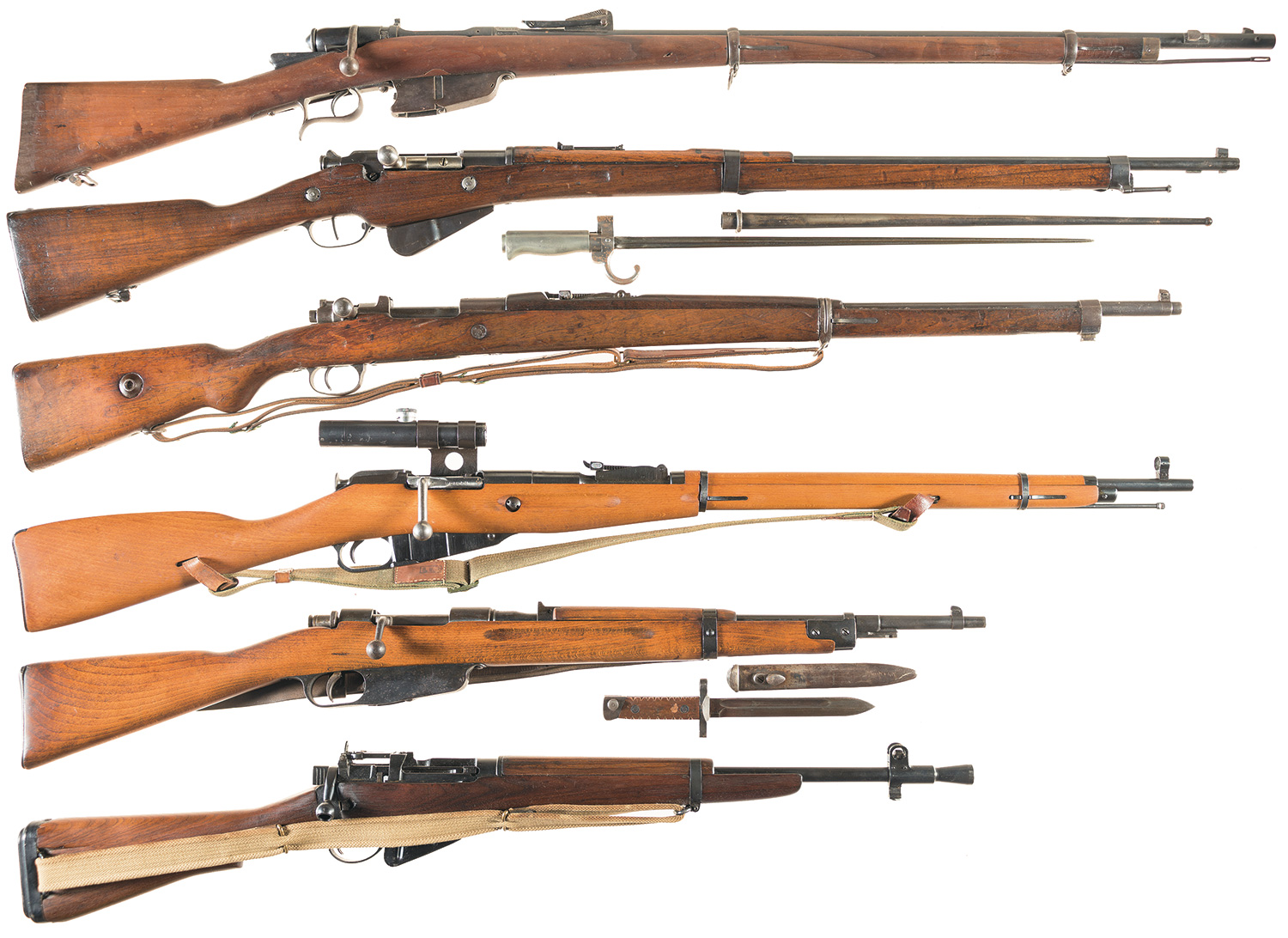 Six Military Bolt Action Long Guns | Rock Island Auction