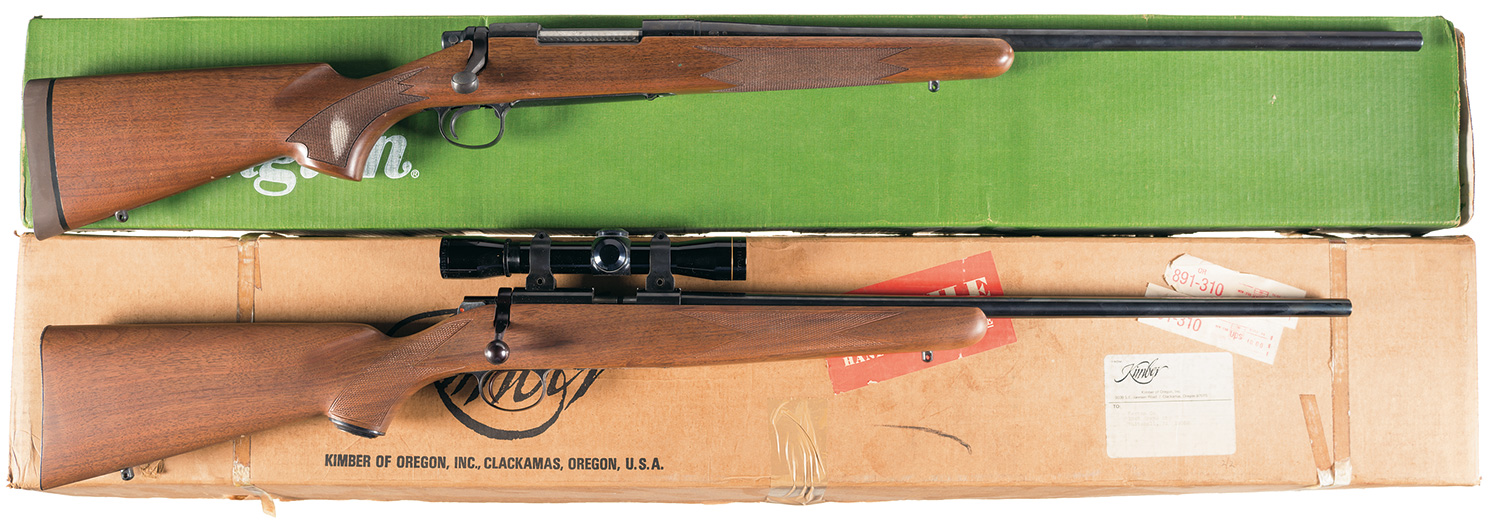 Two Bolt Action Sporting Rifles w/ Factory Boxes | Rock Island Auction