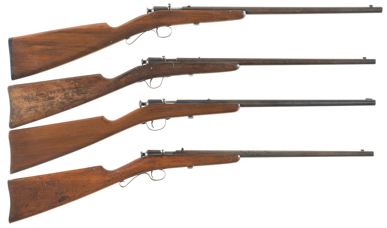 Four Winchester Single Shot Bolt Action Rifles | Rock Island Auction