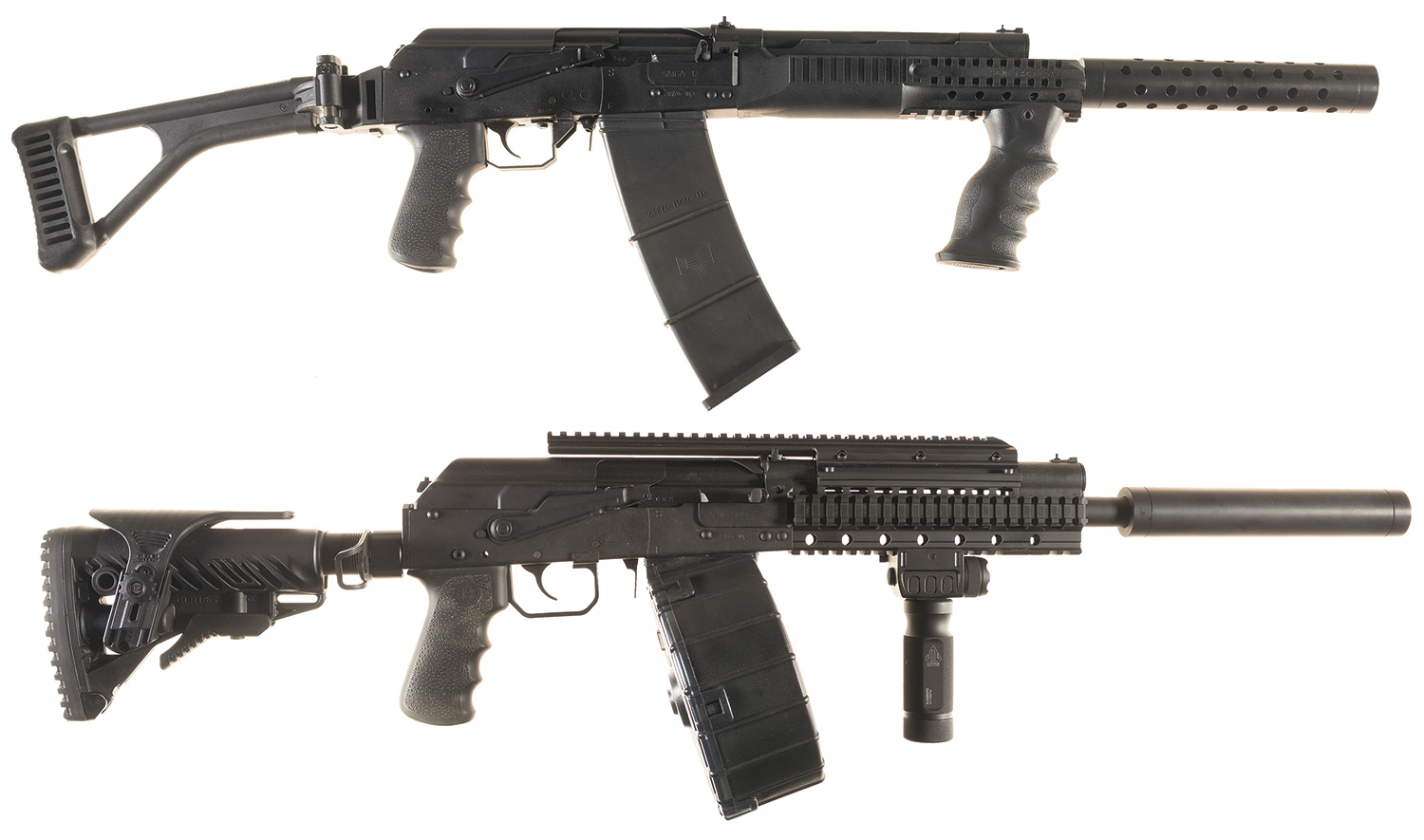 Two Saiga Semi-Automatic Shotguns | Rock Island Auction