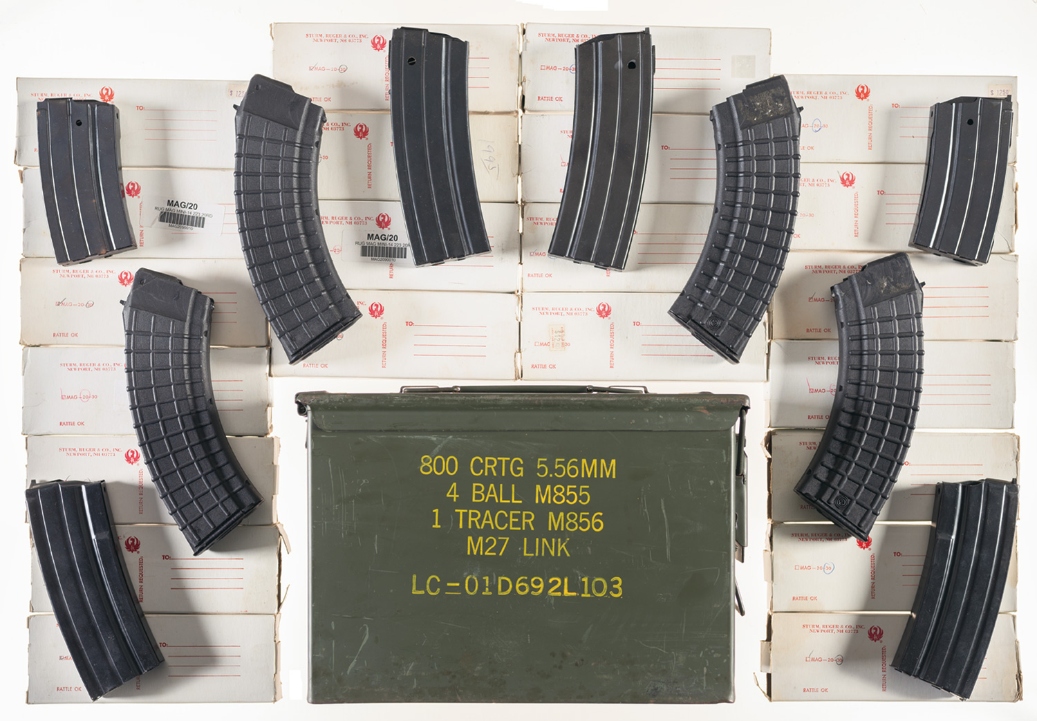 Large Grouping of Semi-Automatic Rifle Magazines | Rock Island Auction