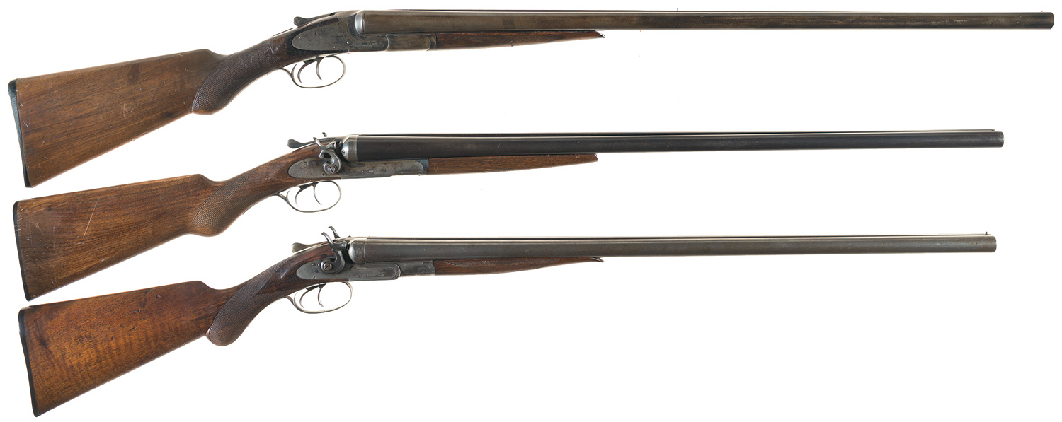 Three L.C. Smith Side by Side Shotguns | Rock Island Auction