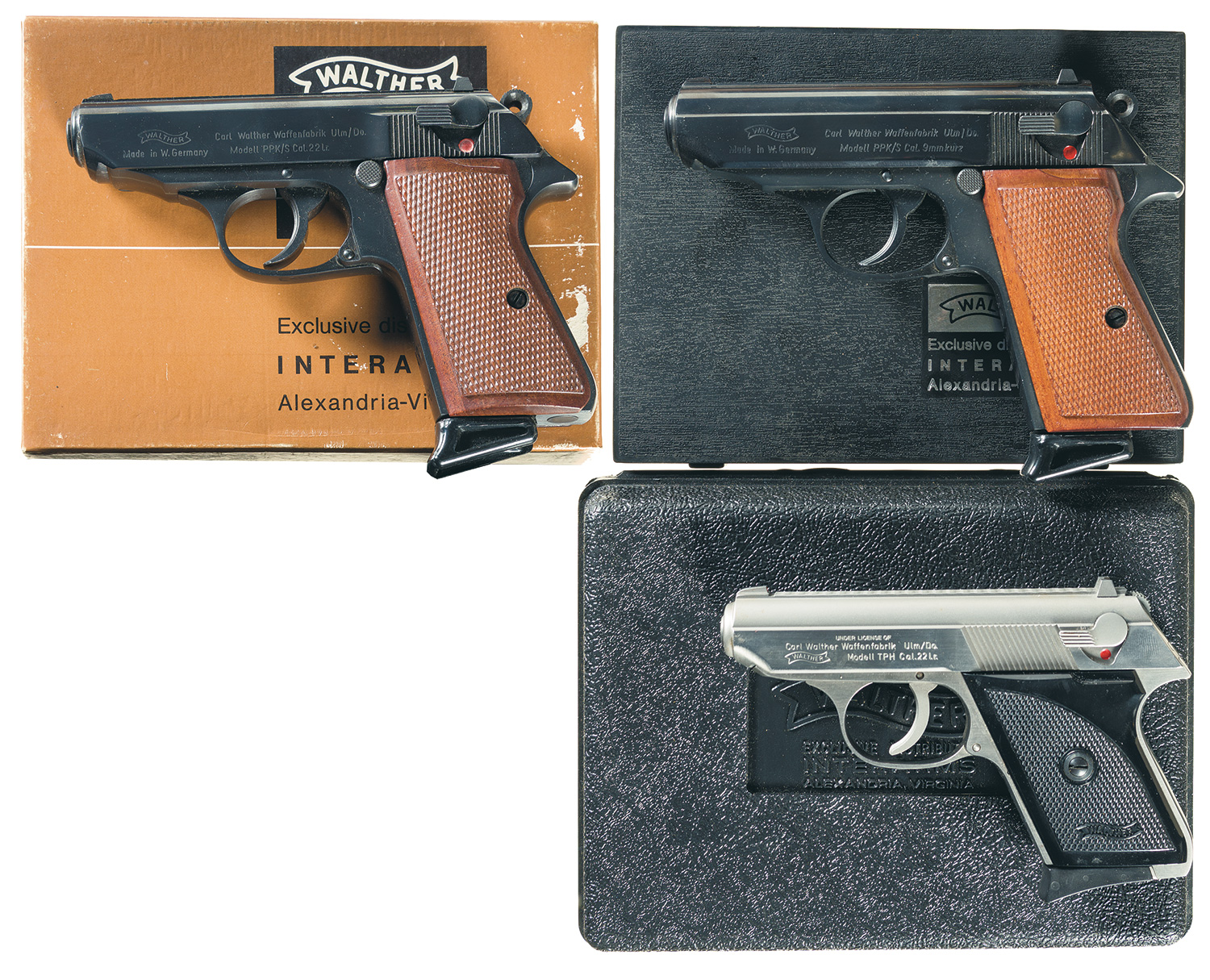 Three Walther Semi-Automatic Pistols | Rock Island Auction