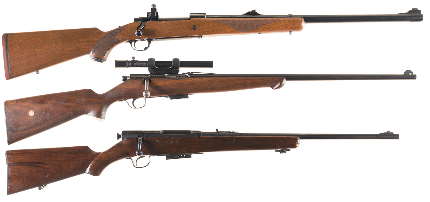 Three Bolt Action Sporting Rifles | Rock Island Auction