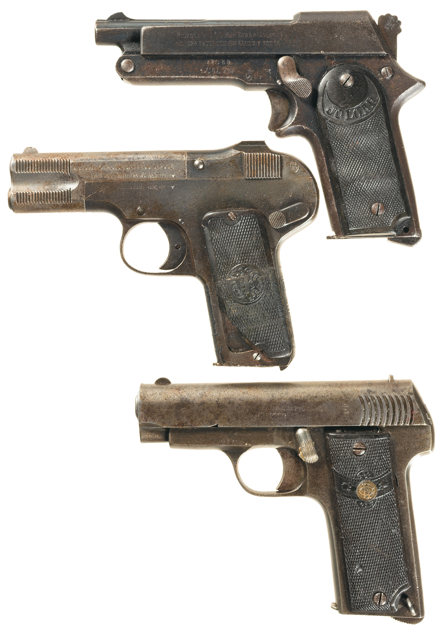 Three European Semi-Automatic Pistols | Rock Island Auction