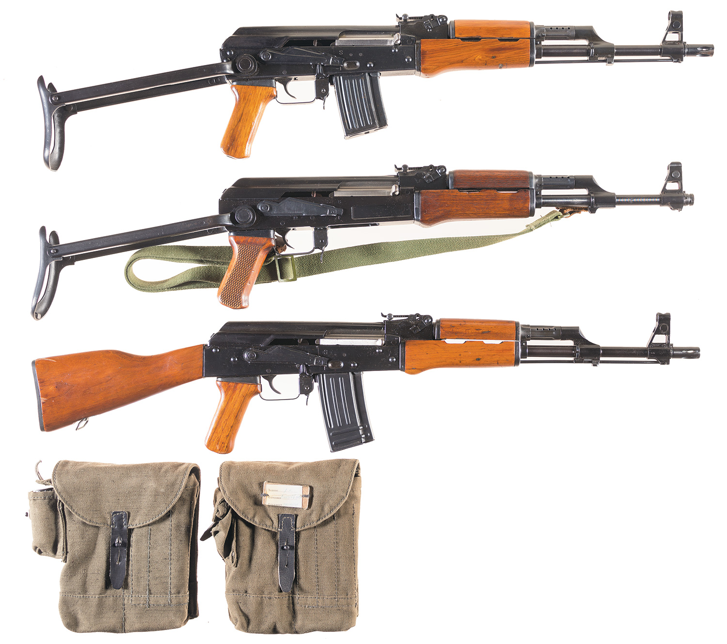 Three AK47 Style Semi-Automatic Rifles | Rock Island Auction