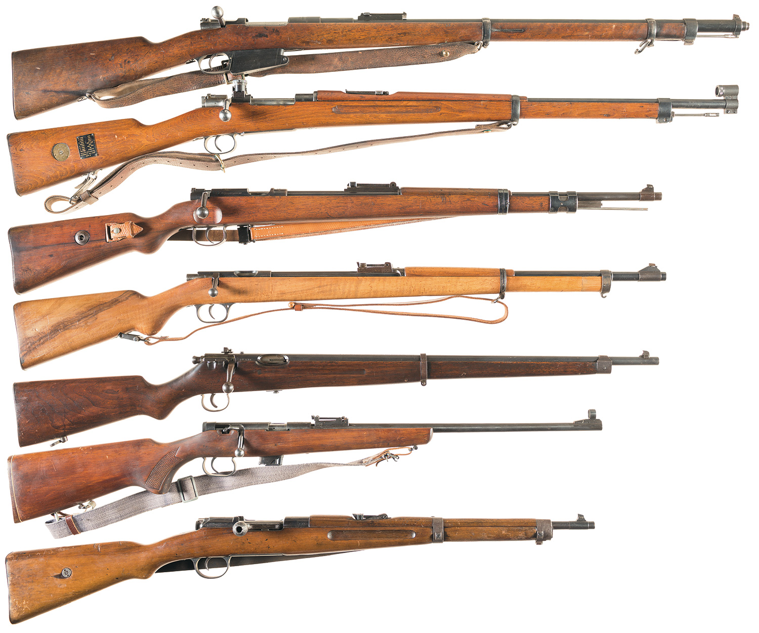 Seven European Bolt Action Rifles | Rock Island Auction