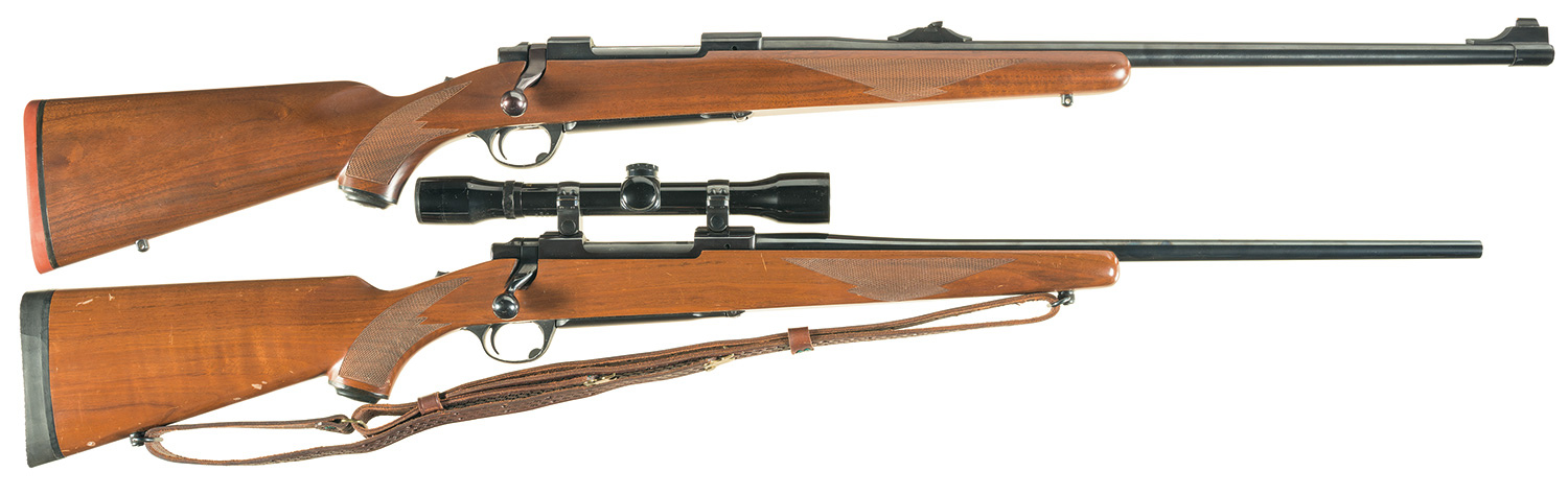Two Ruger Bolt Action Rifles | Rock Island Auction