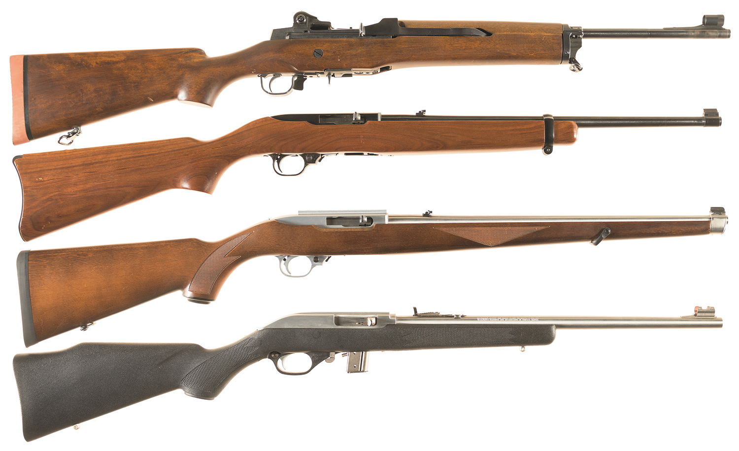 Four Semi-Automatic Rifles | Rock Island Auction