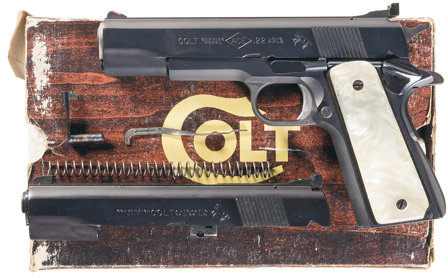 Colt Service Model Ace Pistol 22 LR | Rock Island Auction