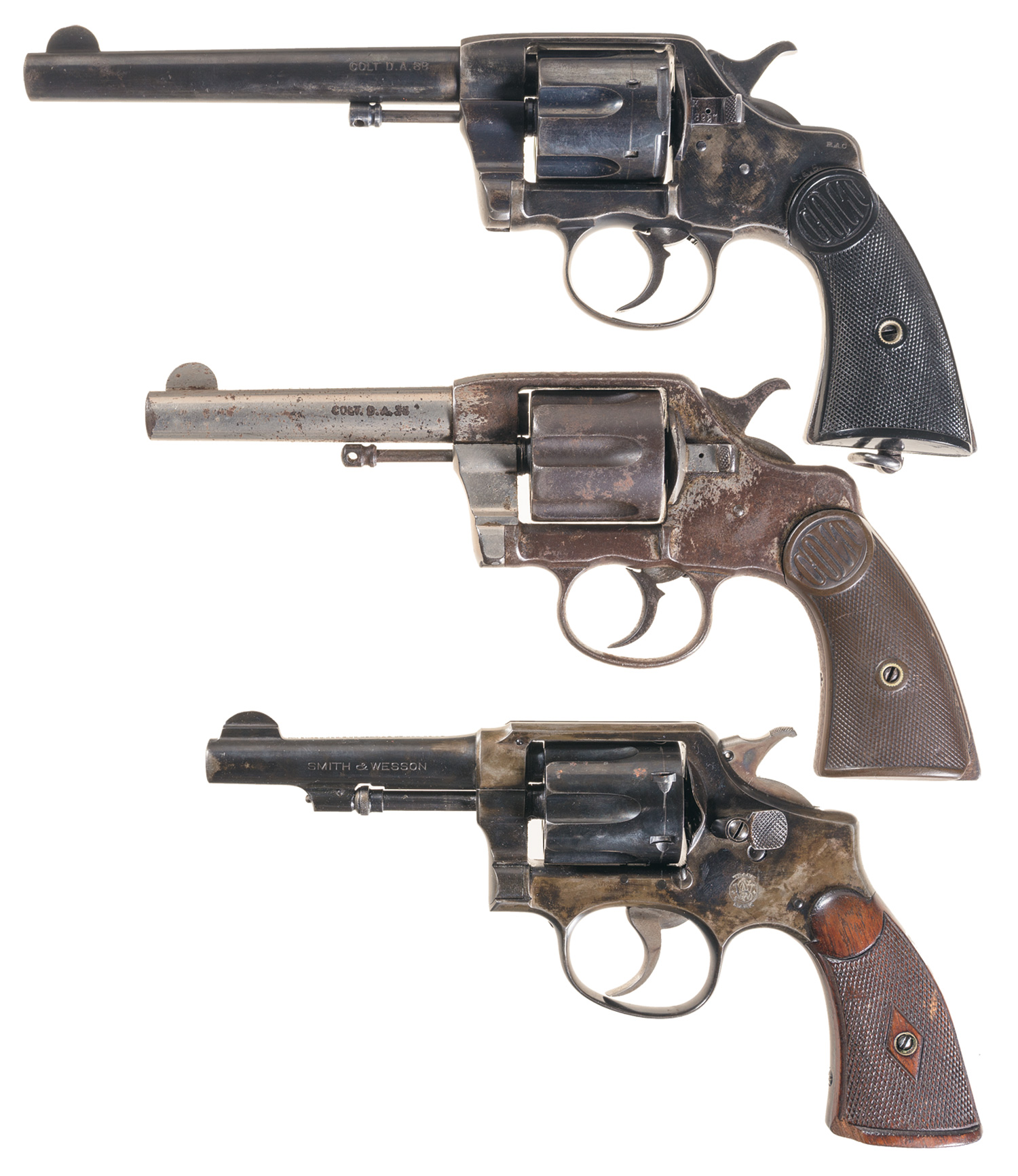 Three DA Revolvers | Rock Island Auction