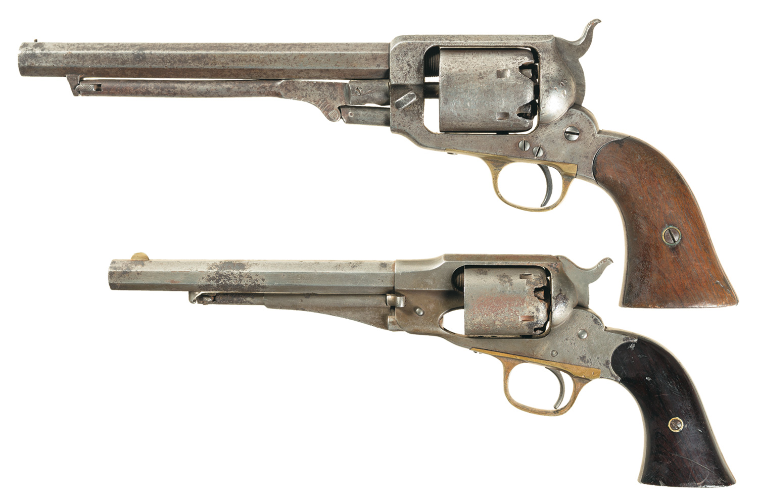 Two Antique Percussion Revolvers | Rock Island Auction