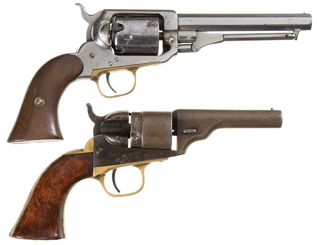 Two Antique Single Action Revolvers | Rock Island Auction