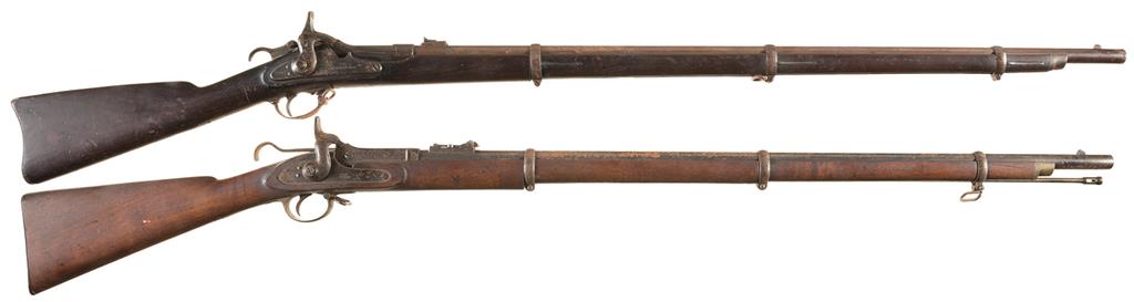 Two Rare Breech Loading Converted Civil War Rifle-Muskets | Rock Island ...