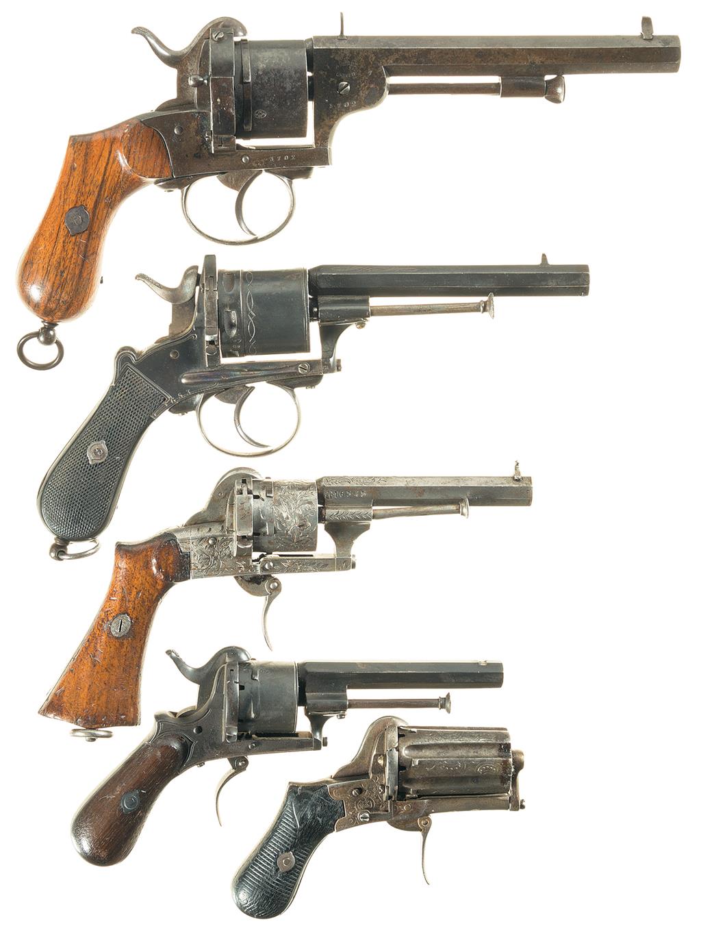 Five European DA Revolvers | Rock Island Auction