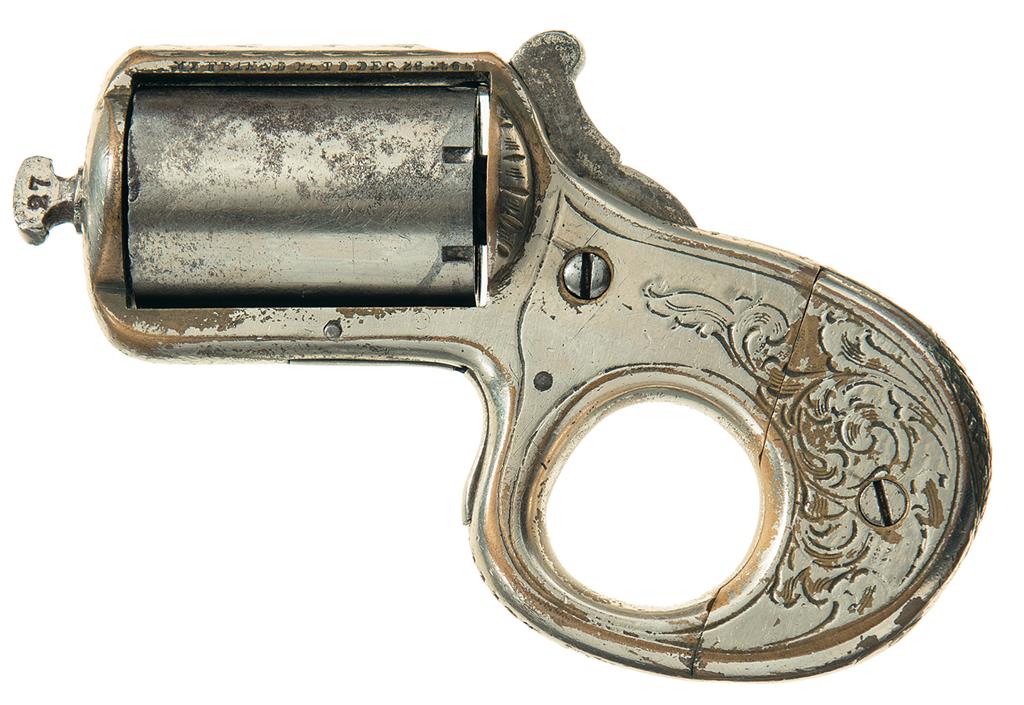 Reid James Knuckle Duster Revolver 22 RF | Rock Island Auction