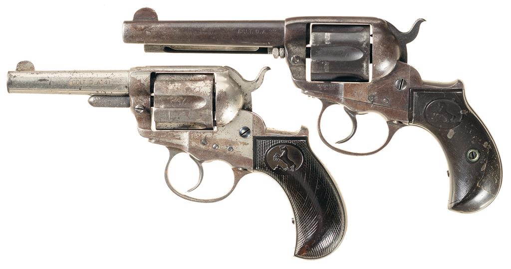 Two Early Colt DA Revolvers | Rock Island Auction