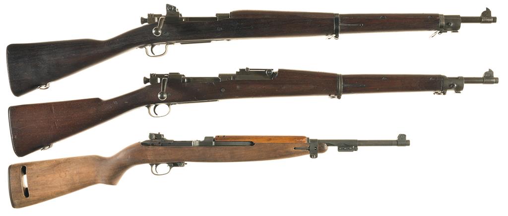 Three U.S. Military Long Guns | Rock Island Auction