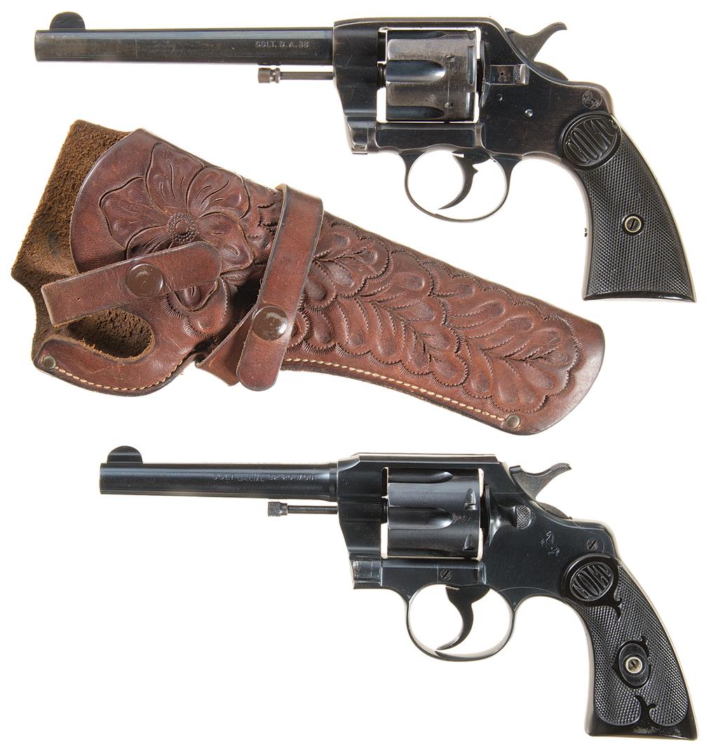 Two Colt DA Revolvers | Rock Island Auction
