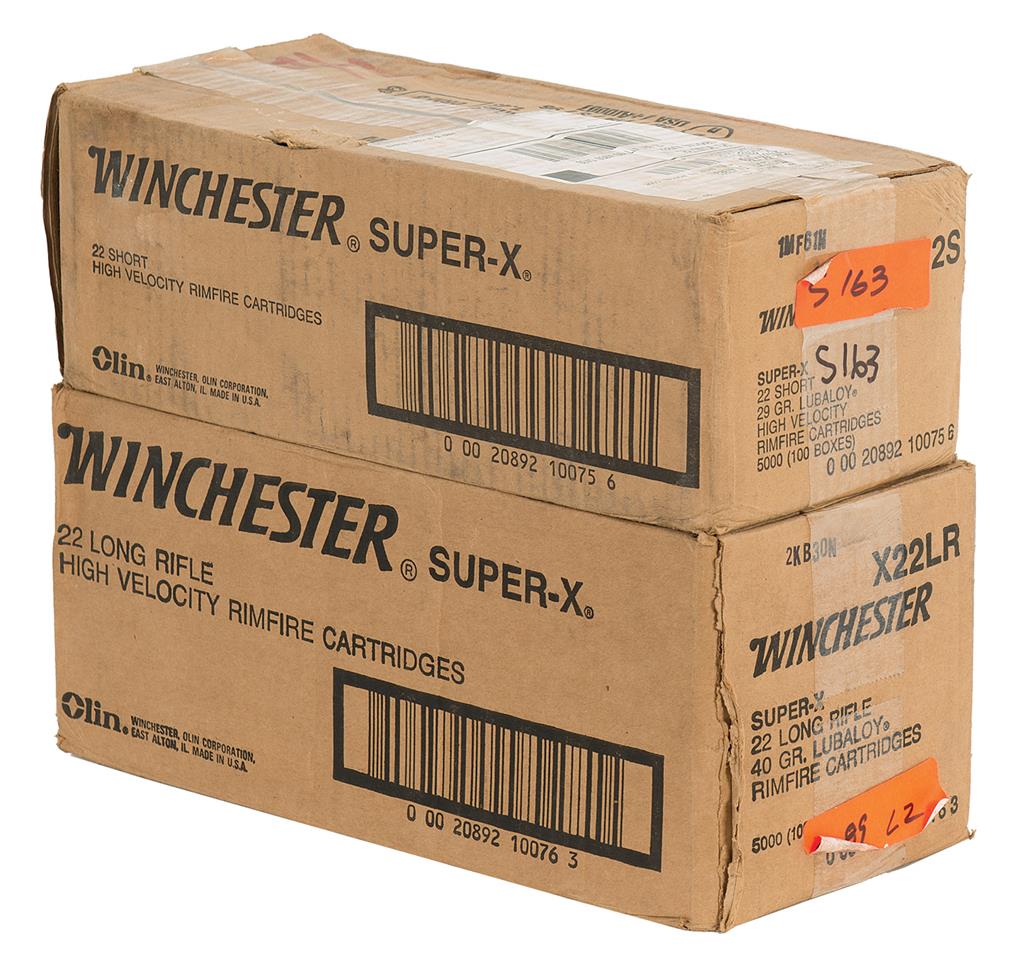 10,000 Rounds of Winchester .22 Rimfire Ammunition | Rock Island Auction