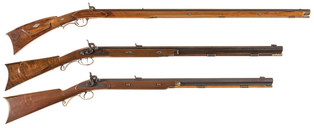 Three Modern Percussion Rifles | Rock Island Auction