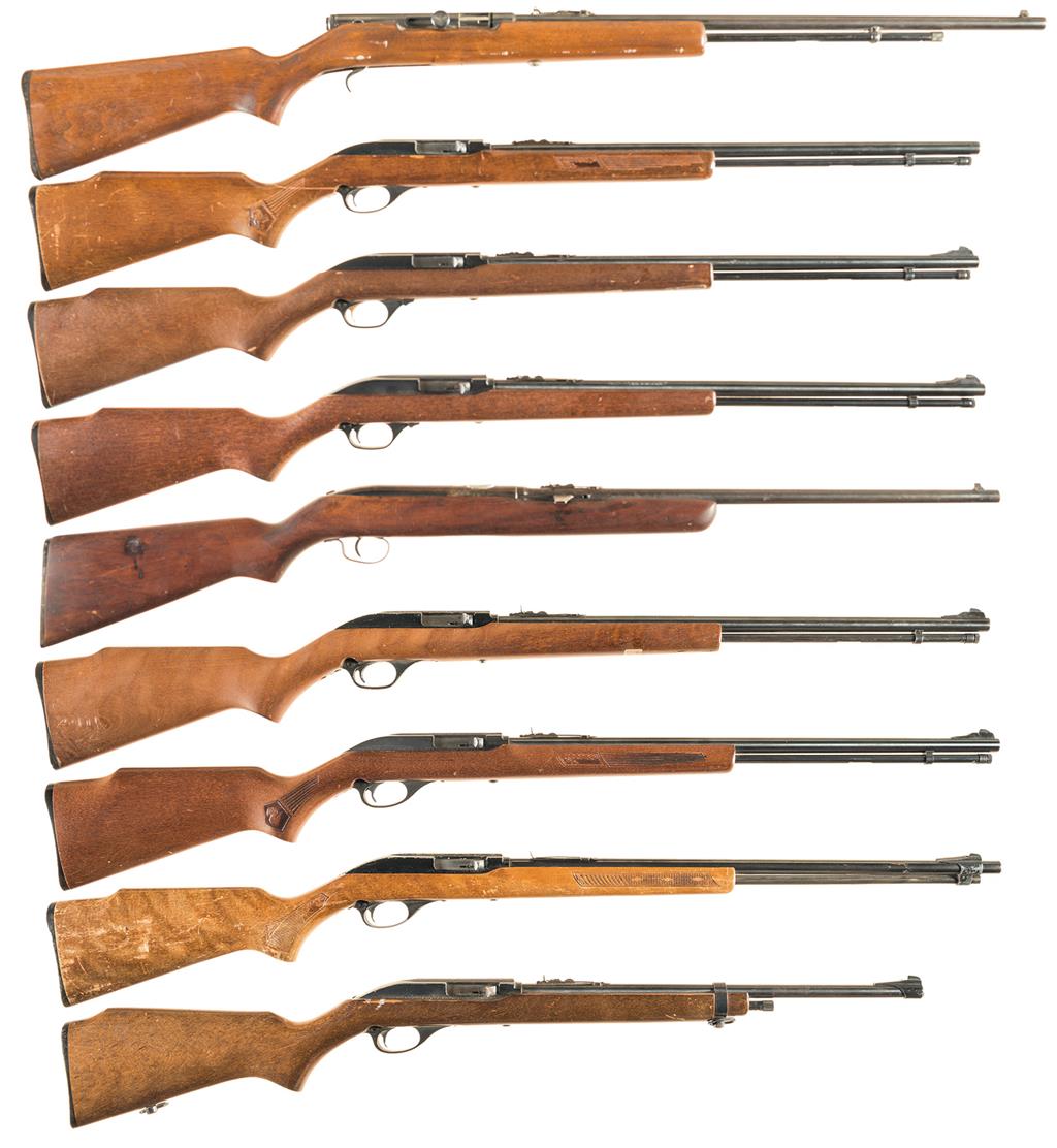 Nine Sporting Rifles | Rock Island Auction
