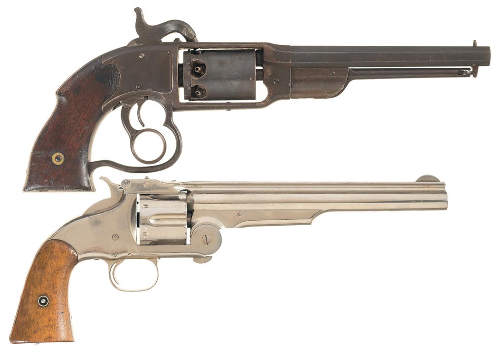 Two Antique American Revolvers | Rock Island Auction