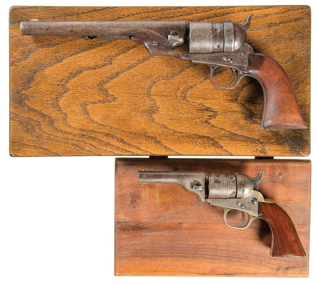 Two Colt Cartridge Conversion Revolvers w/ Cases | Rock Island Auction