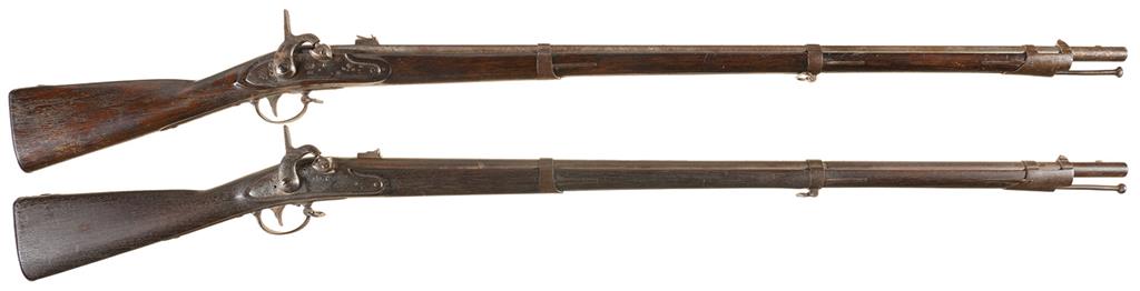Two U.S. Model 1816 Percussion Conversion Muskets | Rock Island Auction