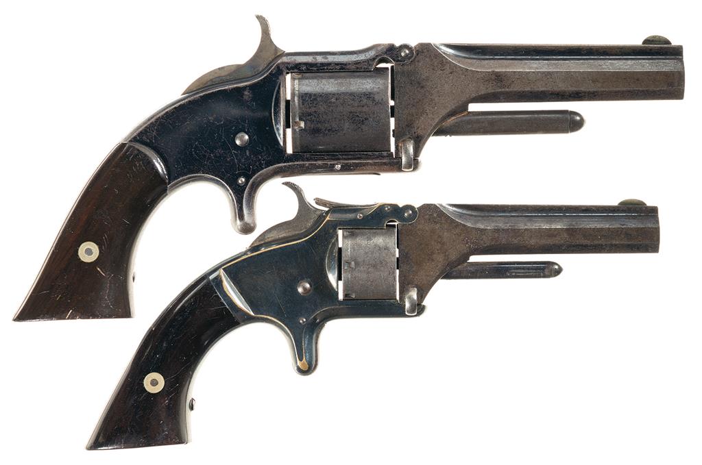 Two Antique Smith & Wesson Tip-Up Revolvers | Rock Island Auction