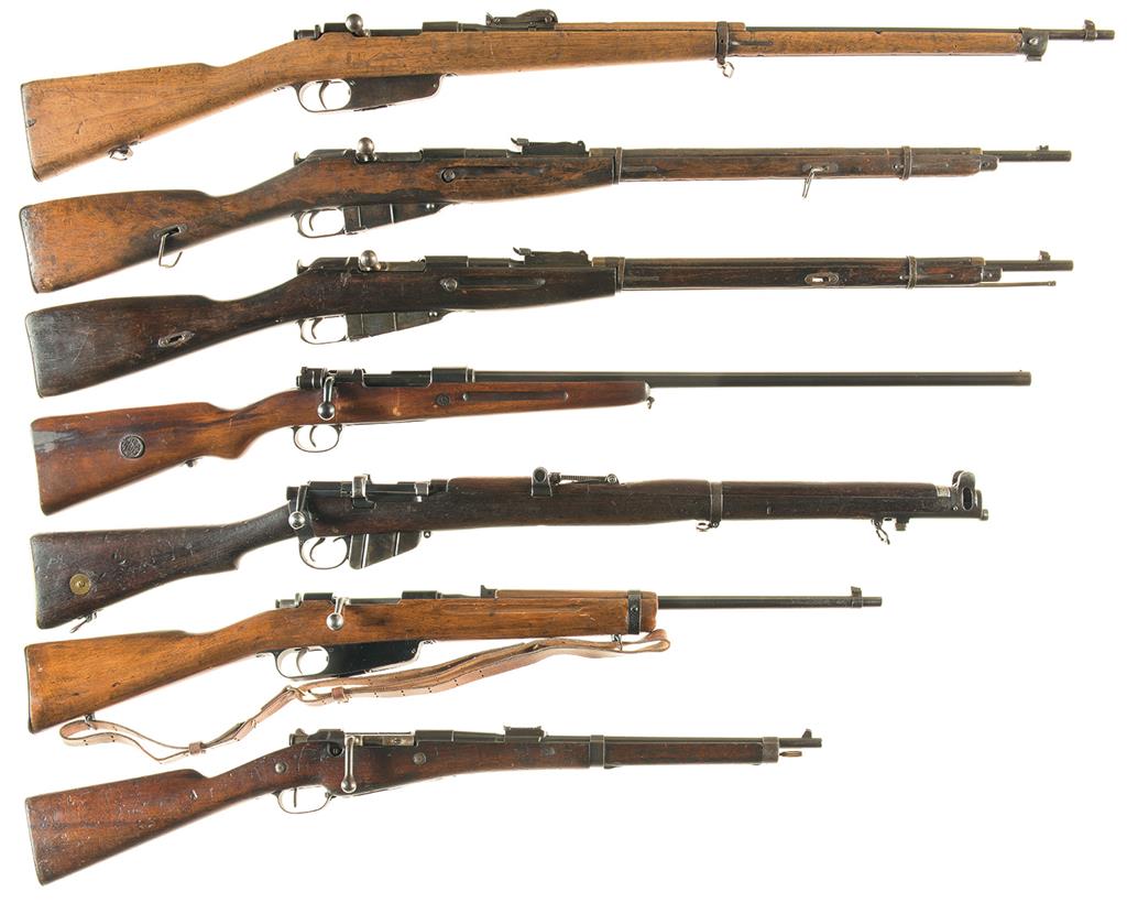 Seven Bolt Action European Military Rifles | Rock Island Auction