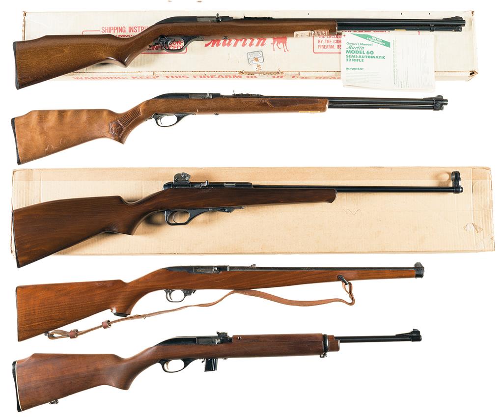 Five Semi-Automatic Sporting Long Guns | Rock Island Auction