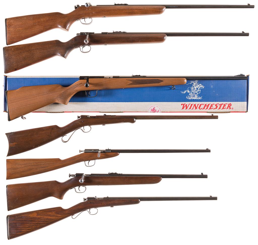 Seven Single Shot Bolt Action Rifles | Rock Island Auction